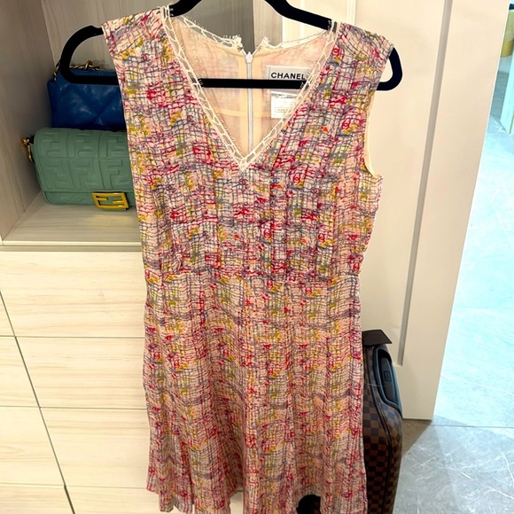 CHANEL | Dresses | Chanel Dress Size 38 | Poshmark